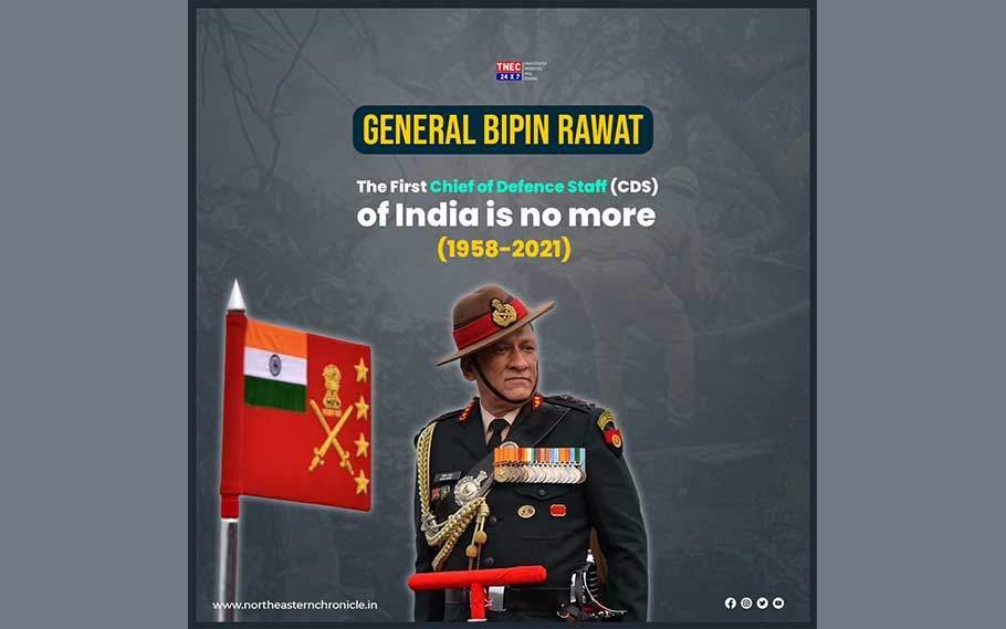 General Bipin Rawat: The First Chief Of Defence Staff(CDS) Of India Is ...